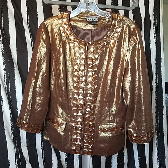 berek | Jackets & Coats | Metallic Jacket | Poshmark
